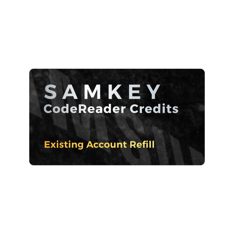 Samkey CodeReader Credits (Existing Account Refill) - GsmServer